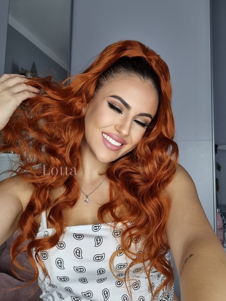 Rep svečane frizure - 350 Orange - Lotta ekstenzije i perike